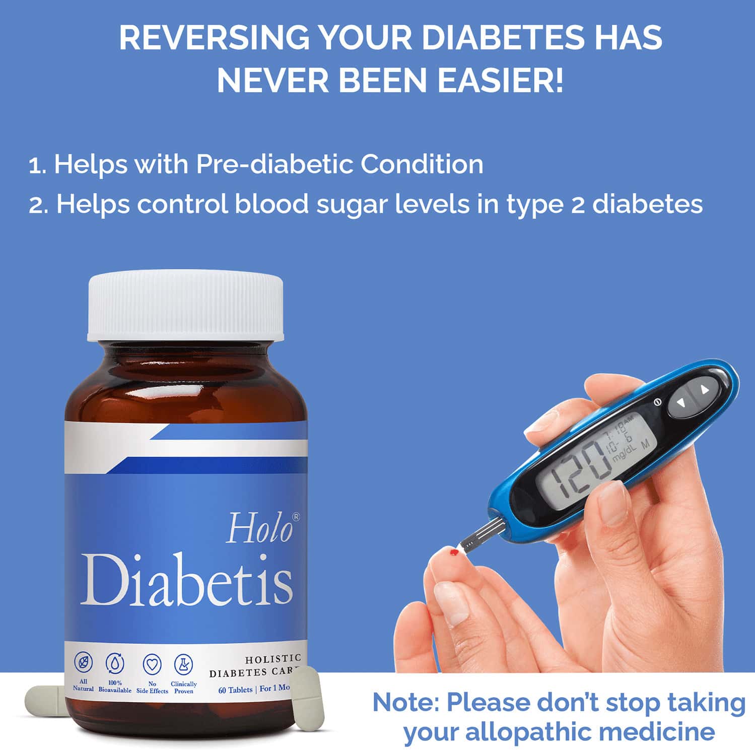 Buy HOLO | HOLO DIABETIS |FOR DIABETES CARE, REGULATING BLOOD SUGAR ...