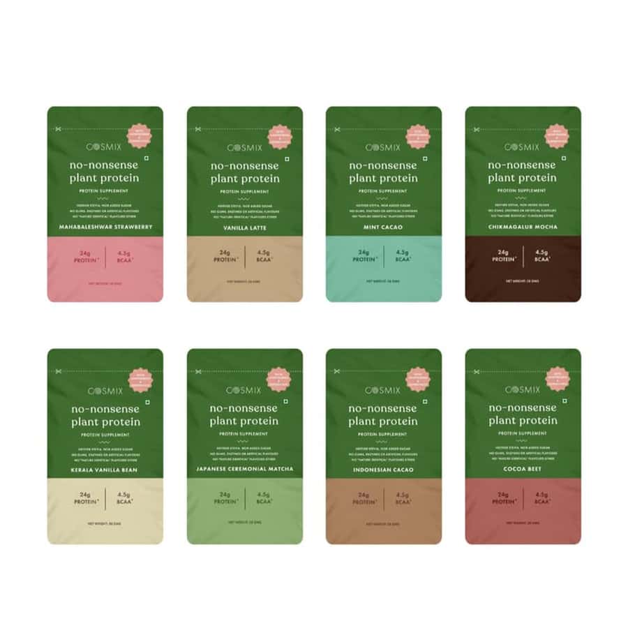 Buy COSMIX ASSORTED PROTEIN SACHETS 38G 8*2 (PACK OF 16) Online & Get ...
