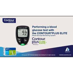 Buy CONTOUR PLUS ELITE BLOOD GLUCOSE MONITORING SYSTEM WITH CONTOUR ...