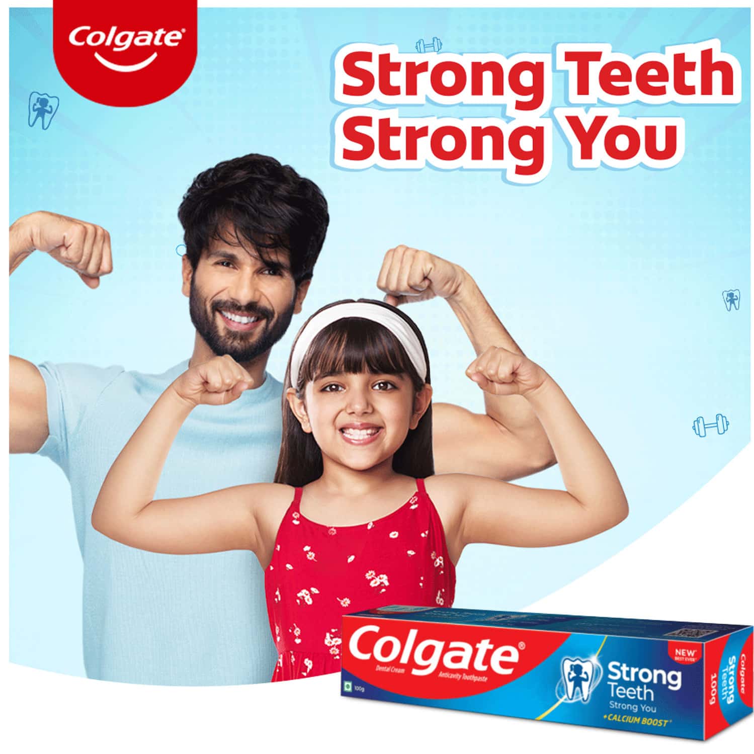 Buy COLGATE STRONG TEETH CAVITY PROTECTION WITH CALCIUM BOOST INDIA'S ...