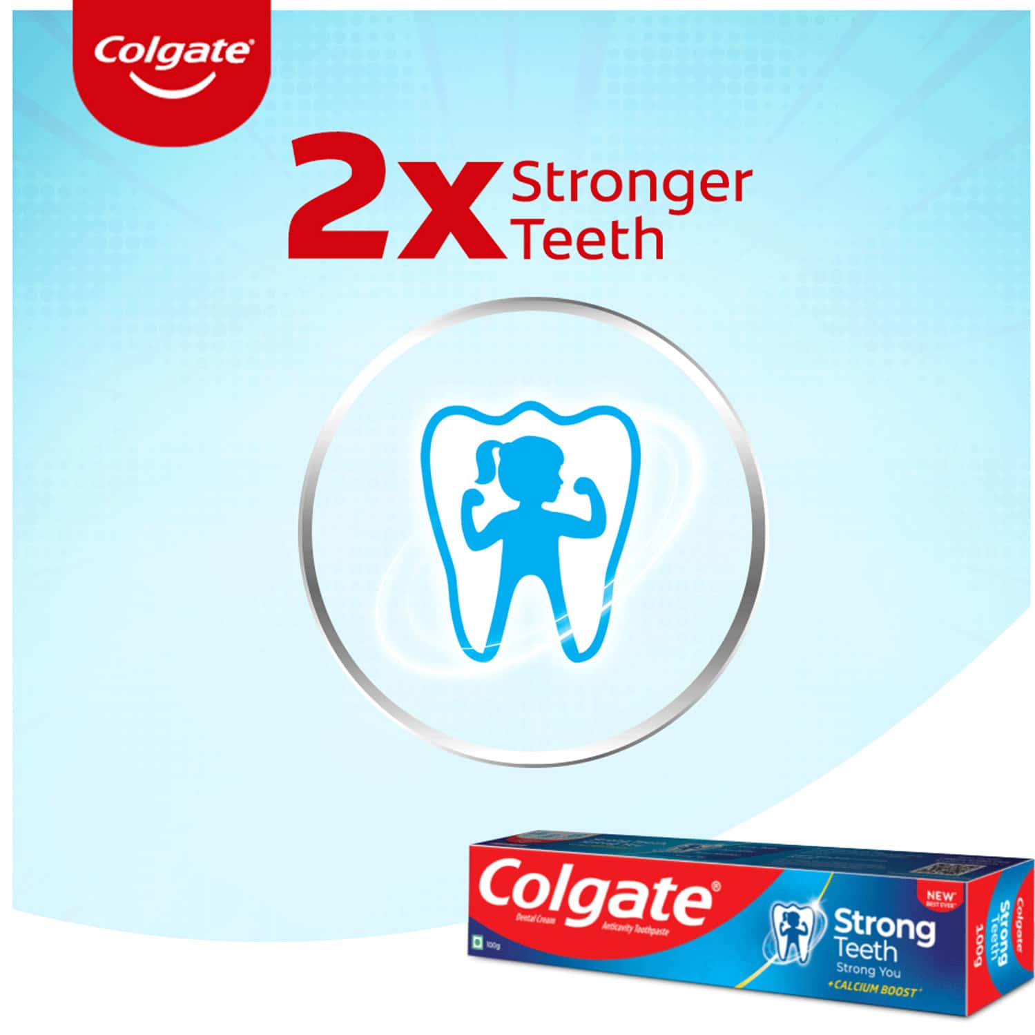 Buy COLGATE STRONG TEETH CAVITY PROTECTION WITH CALCIUM BOOST INDIA'S ...