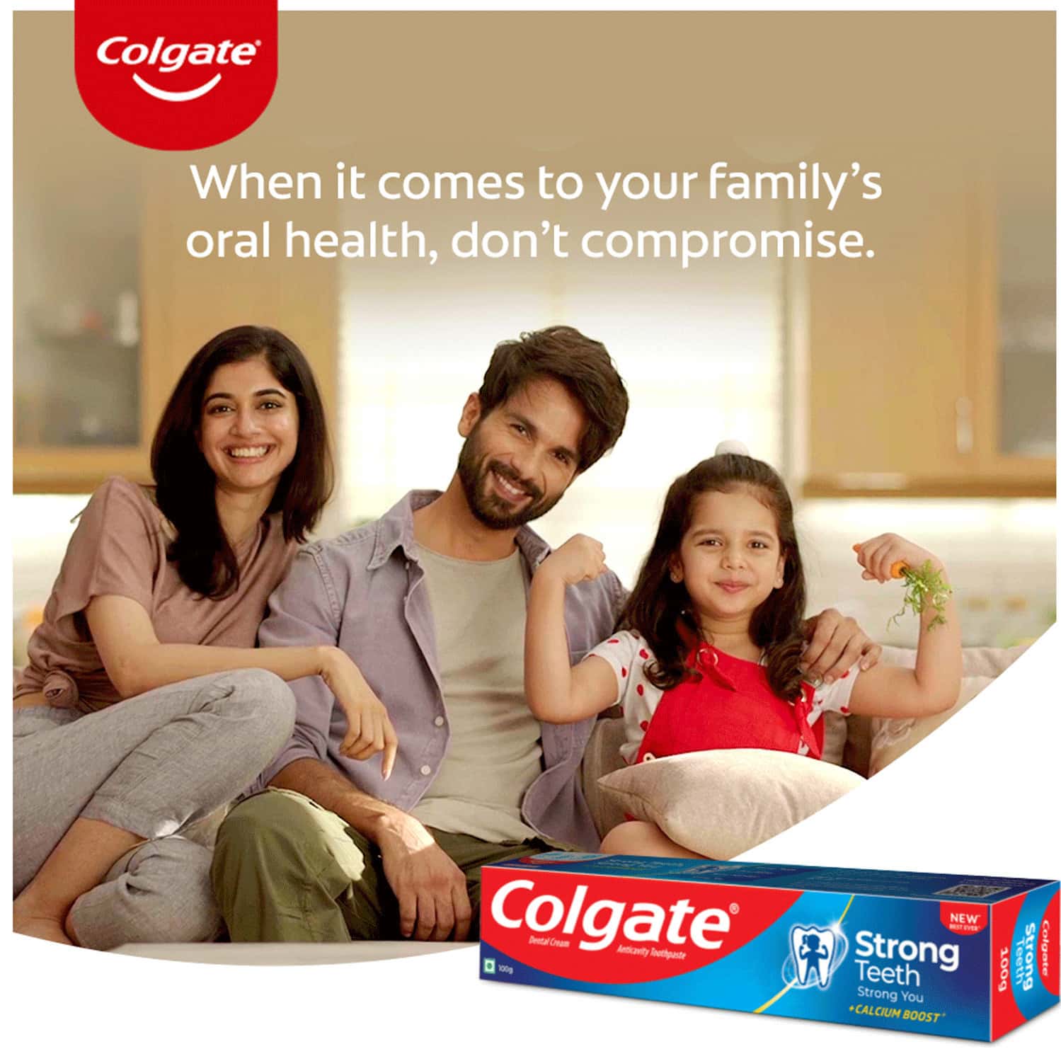 Buy COLGATE STRONG TEETH CAVITY PROTECTION WITH CALCIUM BOOST INDIA'S ...