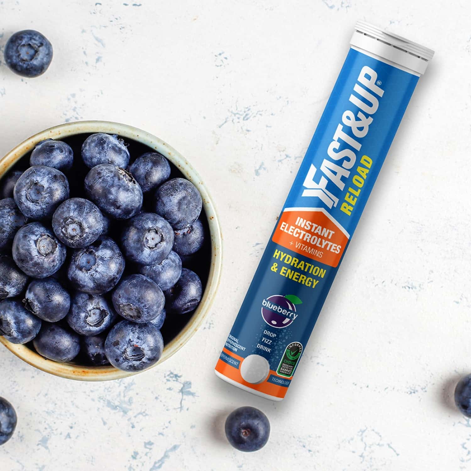 Buy FAST&UP RELOAD HYDRATION & ENERGY DRINK WITH ELECTROLYTES- 20 ...