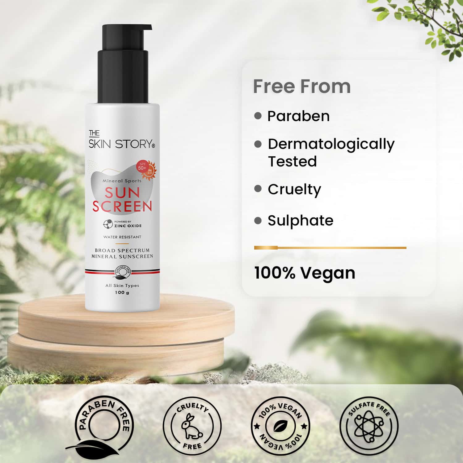 Buy THE SKIN STORY MINERAL SPORTS SUNSCREEN, 100G Online & Get Upto 60% ...