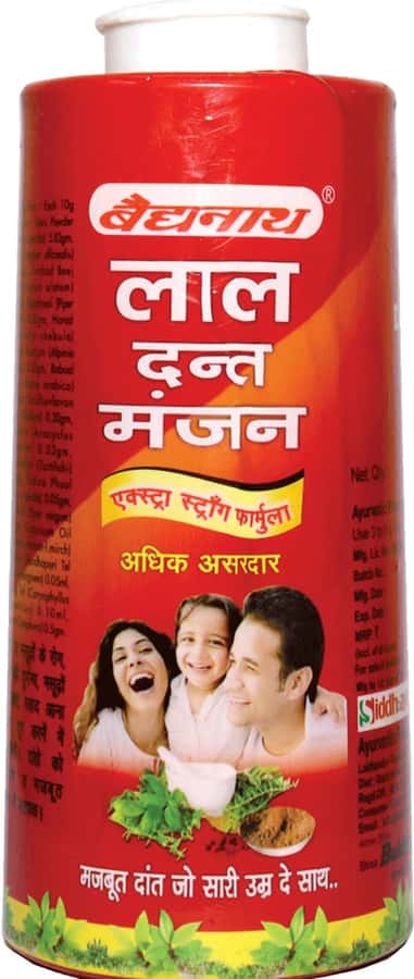 Buy BAIDYANATH DANT MANJAN LAL - 200 GM Online & Get Upto 60% OFF at ...