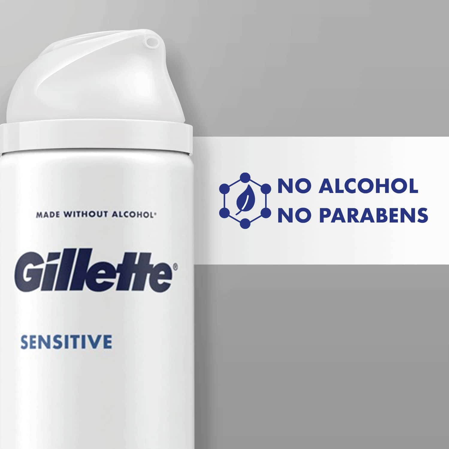 Buy GILLETTE SENSITIVE SHAVING GEL SOOTHING WITH ALOE VERA| 200ML ...