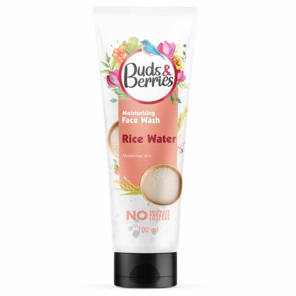 Buy BUDS & BERRIES MOISTURISING AND NOURISHING RICE WATER PH BALANCED ...
