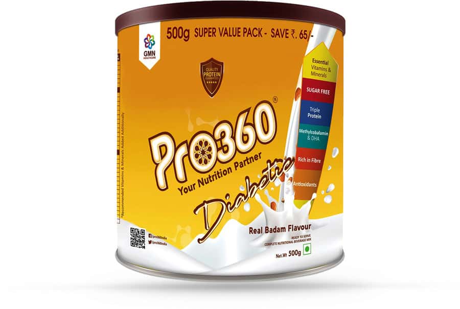 Buy D-PROTIN CHOCOLATE DIABETES CARE POWDER - 500 G Online & Get Upto ...