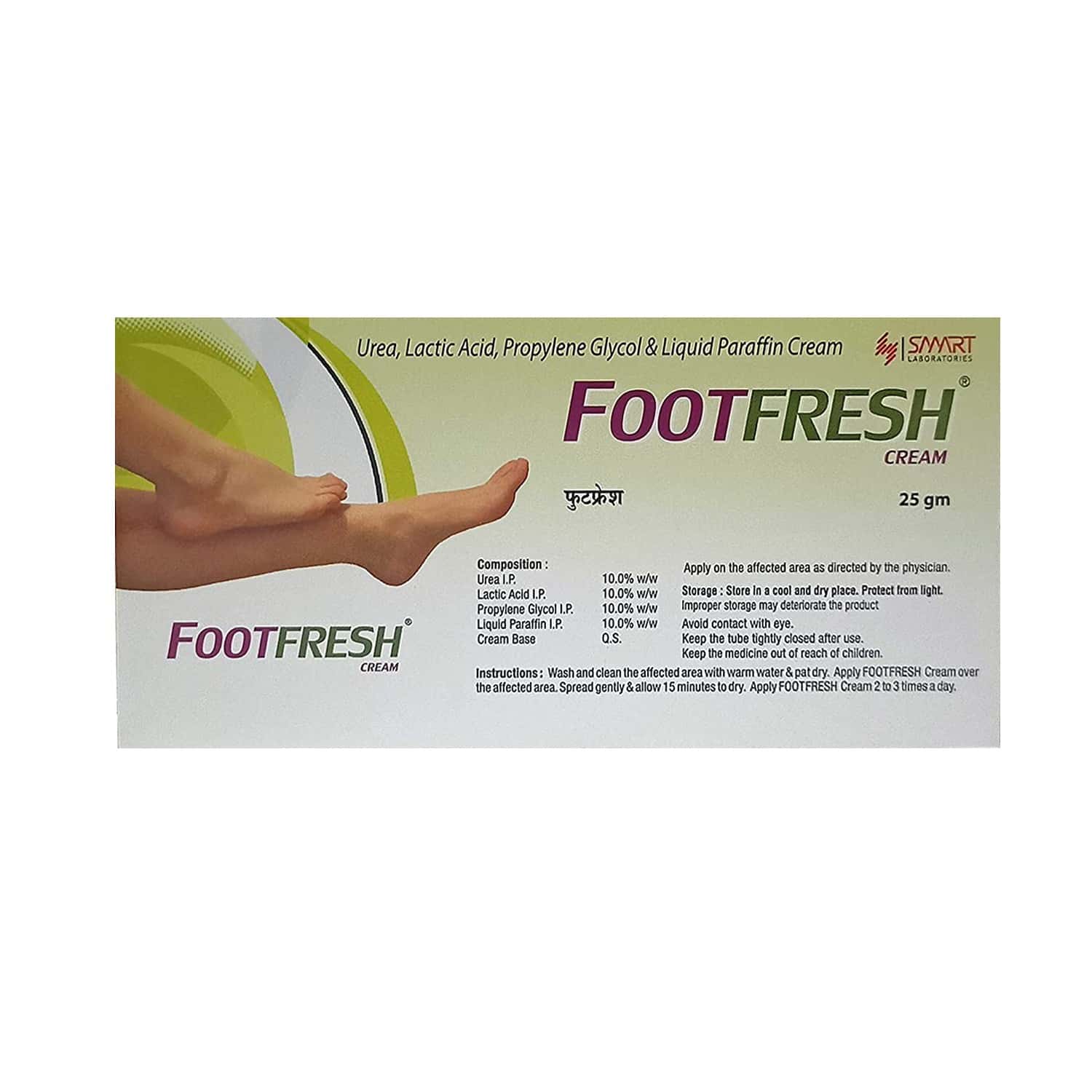 Buy FOOTFRESH CREAM 25 GM Online & Get Upto 60% OFF at PharmEasy