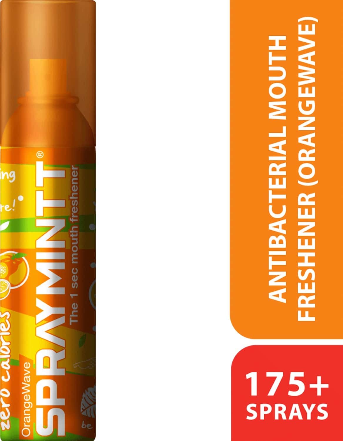 Buy SPRAYMINTT MOUTH FRESHENER ORANGEWAVE FLAVOUR 15GRM Online & Get ...