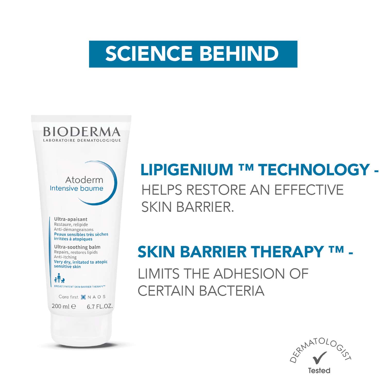 Buy BIODERMA ATODERM INTENSIVE BAUME DAILY ULTRA-SOOTHING BALM 75ML ...