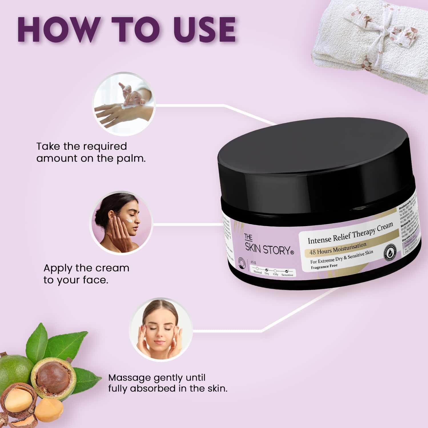 Buy THE SKIN STORY INTENSE RELIEF THERAPY CREAM, 45G Online & Get Upto ...