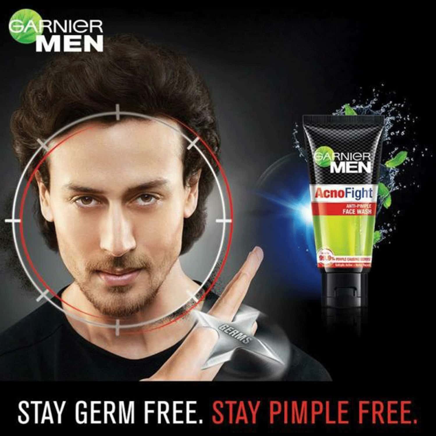 Buy GARNIER MEN ACNO FIGHT ANTI-PIMPLE FACE WASH TUBE OF 50 G Online ...