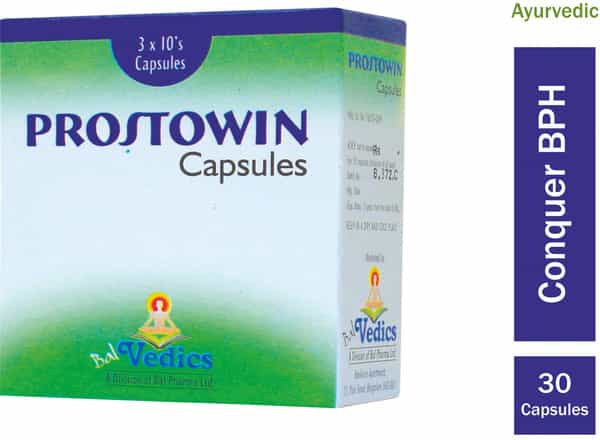 Buy PROSTOWIN CAPSULE - INHIBITS PROSTATE ENLARGEMENT - 3 X 10 Online ...