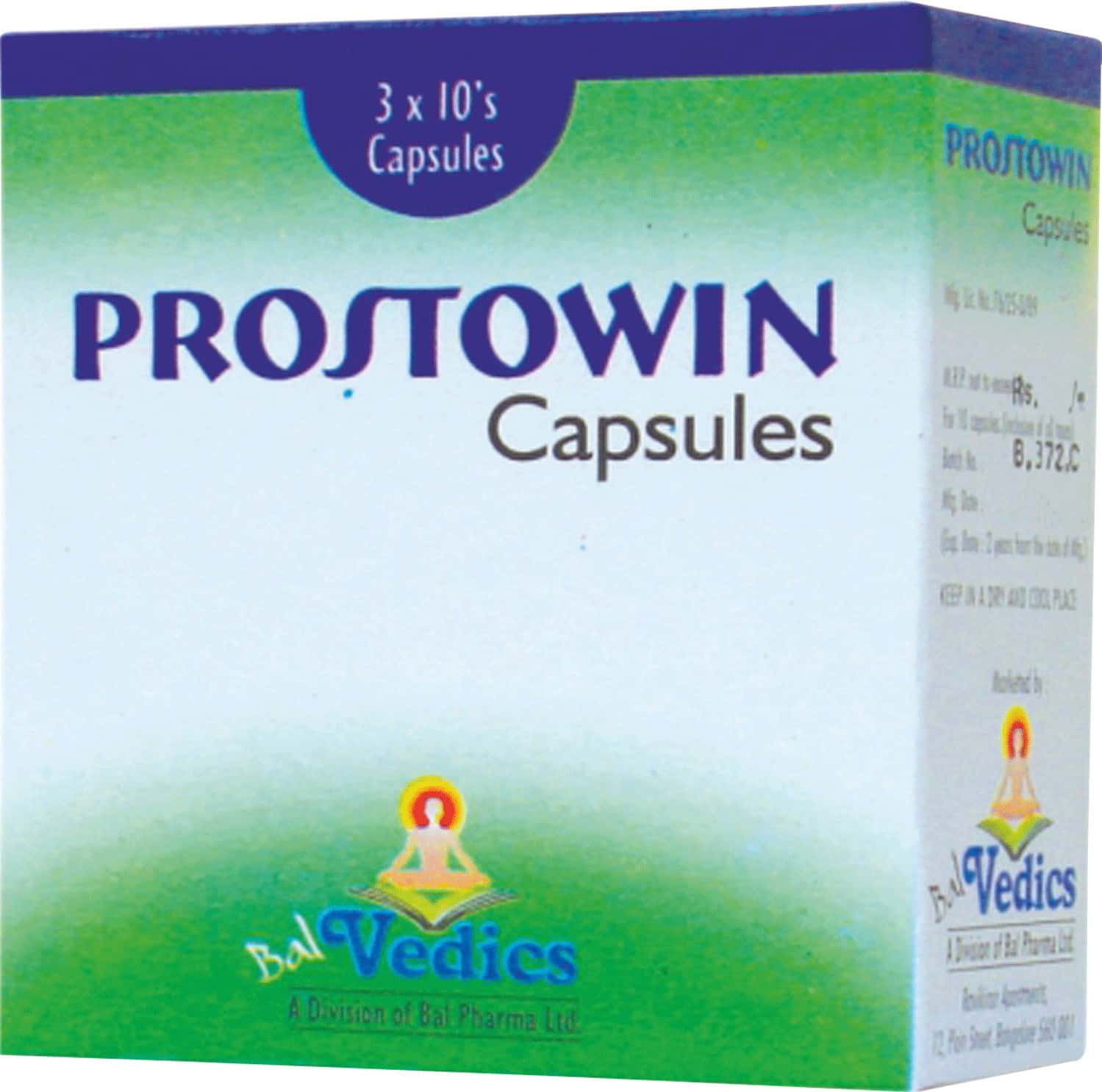 Buy PROSTOWIN CAPSULE - INHIBITS PROSTATE ENLARGEMENT - 3 X 10 Online ...