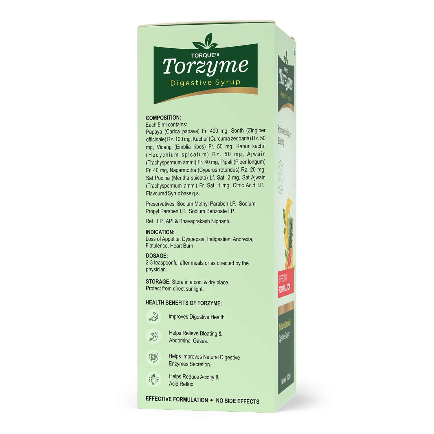 Buy TORZYME 200ML PACK OF 6 Online & Get Upto 60% OFF at PharmEasy