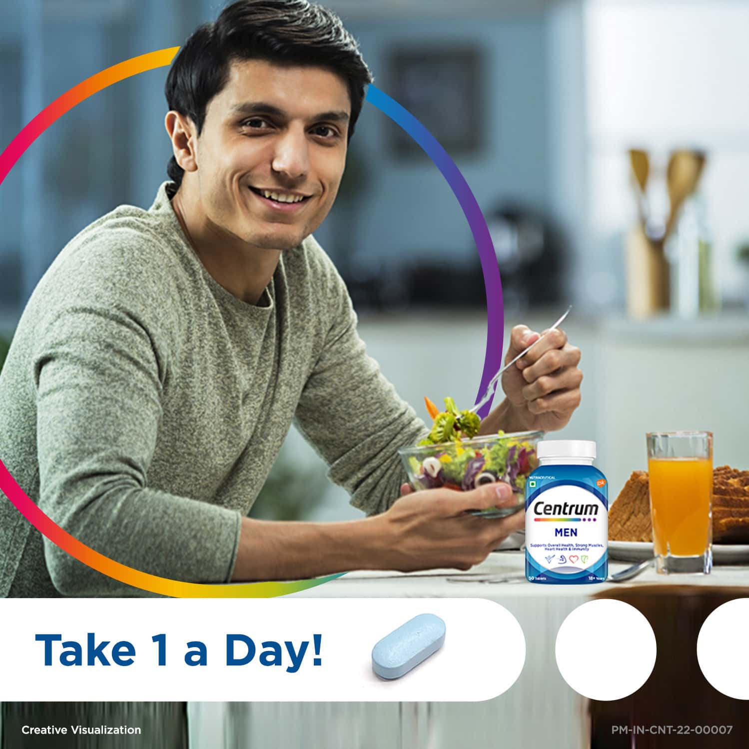 Buy CENTRUM MEN|SUPPORTS OVERALL HEALTH (VEG) | WORLD'S NO.1 ...