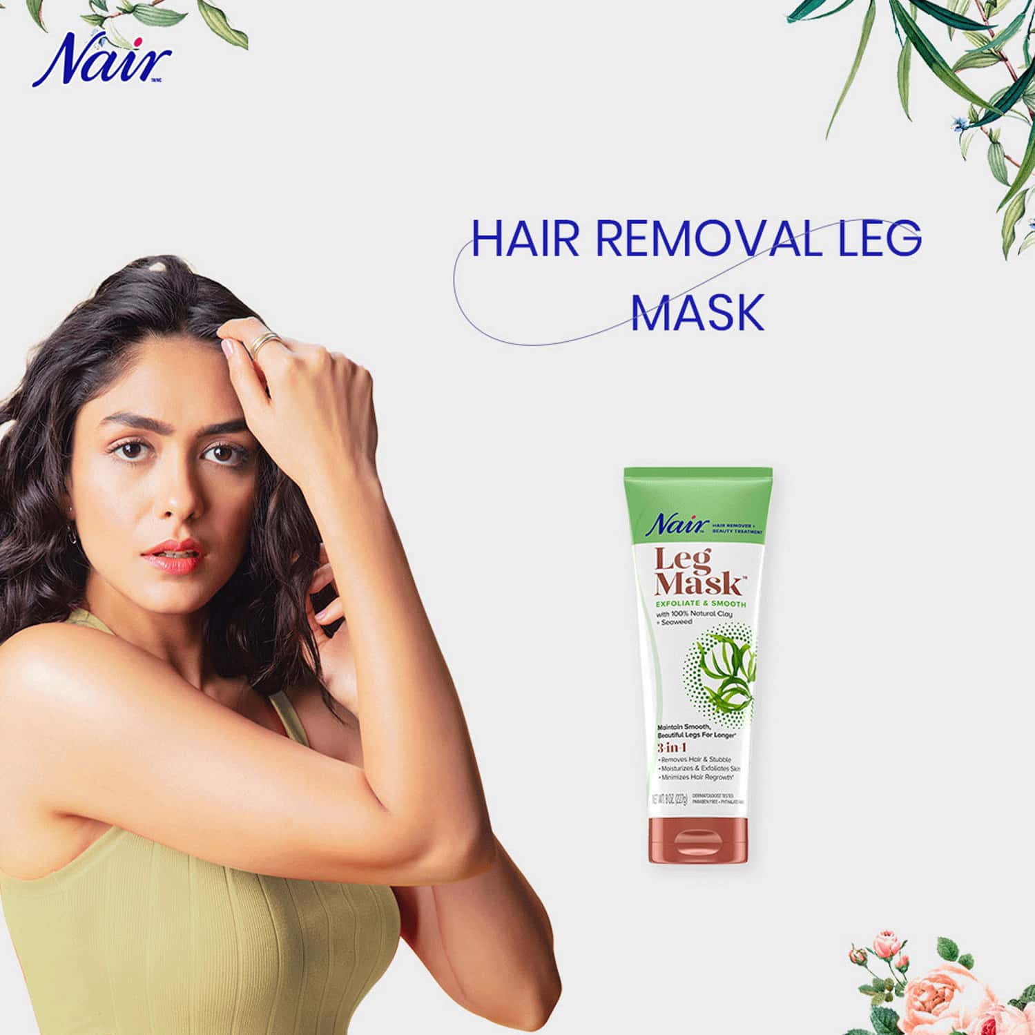 Buy NAIR SEAW CLAY BEAUTY LEG MASK 227 ML Online & Get Upto 60% OFF at ...