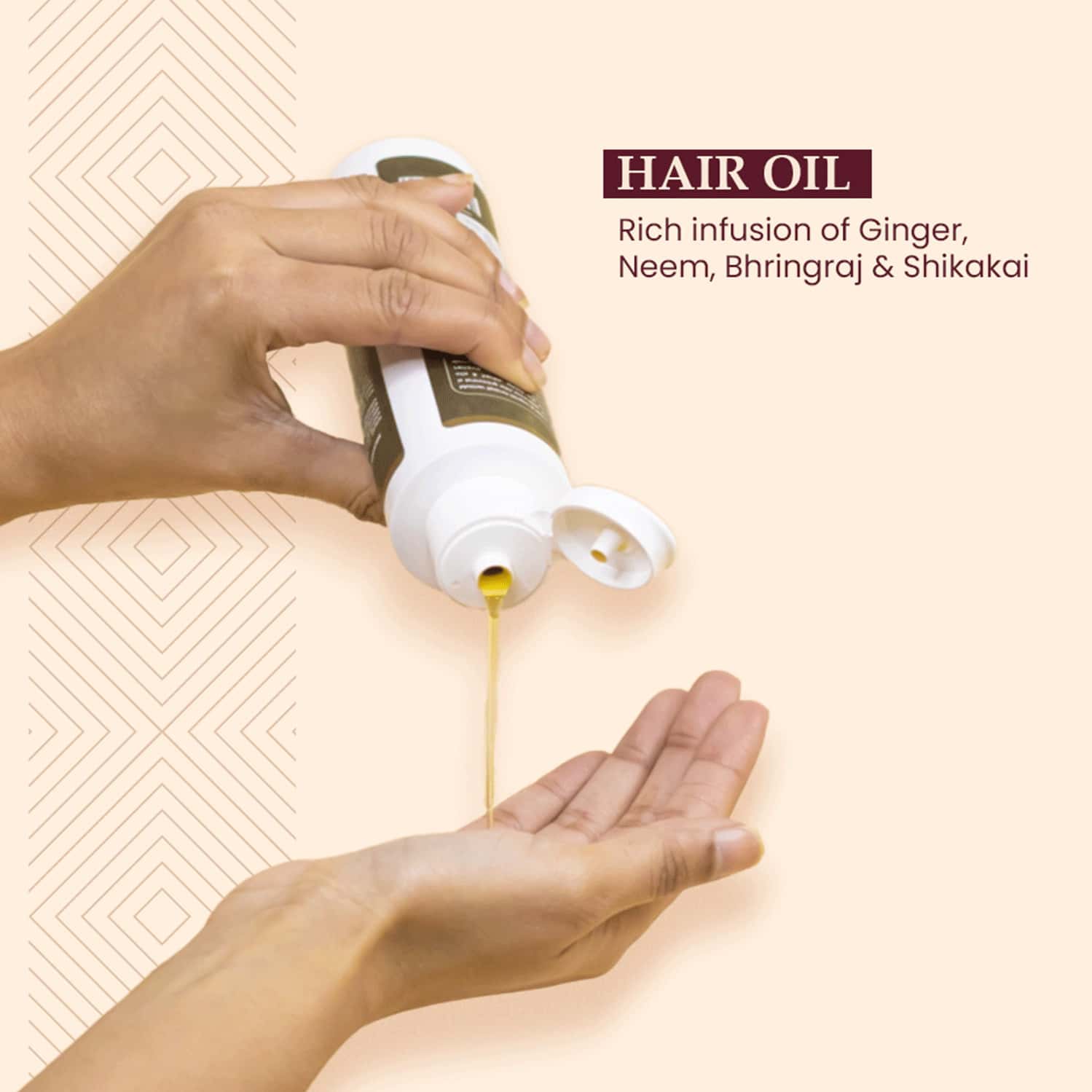 Buy MOTHER SPARSH GINGER & NEEM ANTI DANDRUFF HAIR OIL-200 ML Online ...