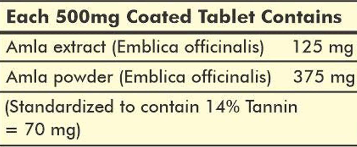 Buy GRAZING MEADOWS AMLA TABLETS AYURVEDIC AMLA 120 TABLETS EMBLICA ...