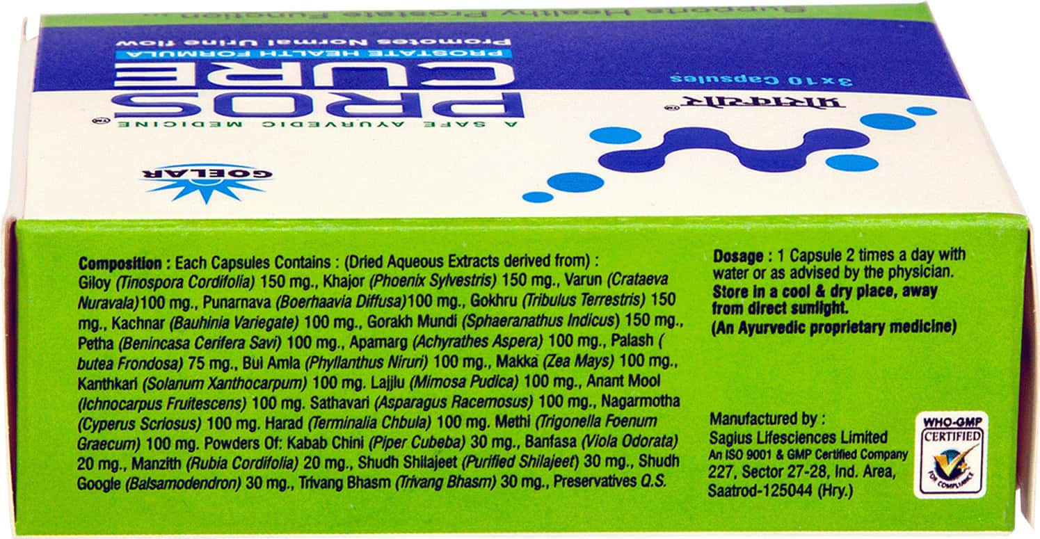 Buy PROSCURE CAPSULE Online & Get Upto 60% OFF at PharmEasy