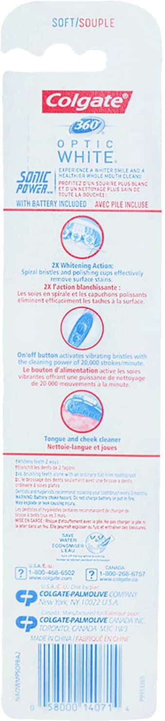 Buy COLGATE 360 SONIC OPTIC WHITE Online & Get Upto 60% OFF at PharmEasy