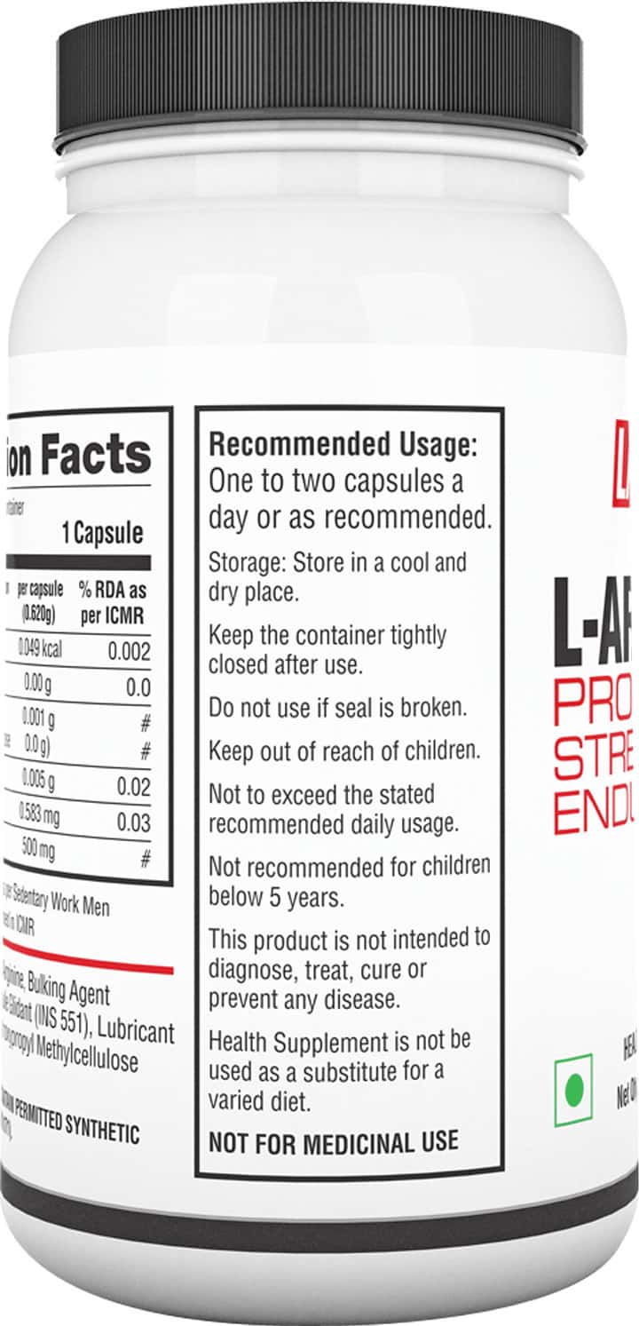 Buy LABRADA L-ARGININE 100 VEG CAPS Online & Get Upto 60% OFF at PharmEasy