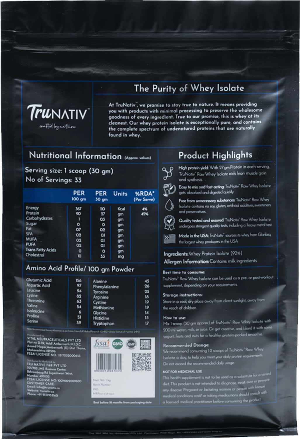 Buy RAW WHEY ISOLATE Online & Get Upto 60% OFF at PharmEasy