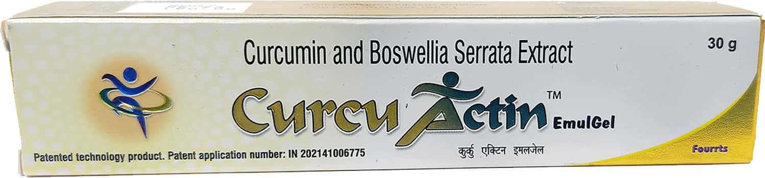 Buy CURCU ACTIN EMULGEL TUBE OF 30 GM Online & Get Upto 60% OFF at ...