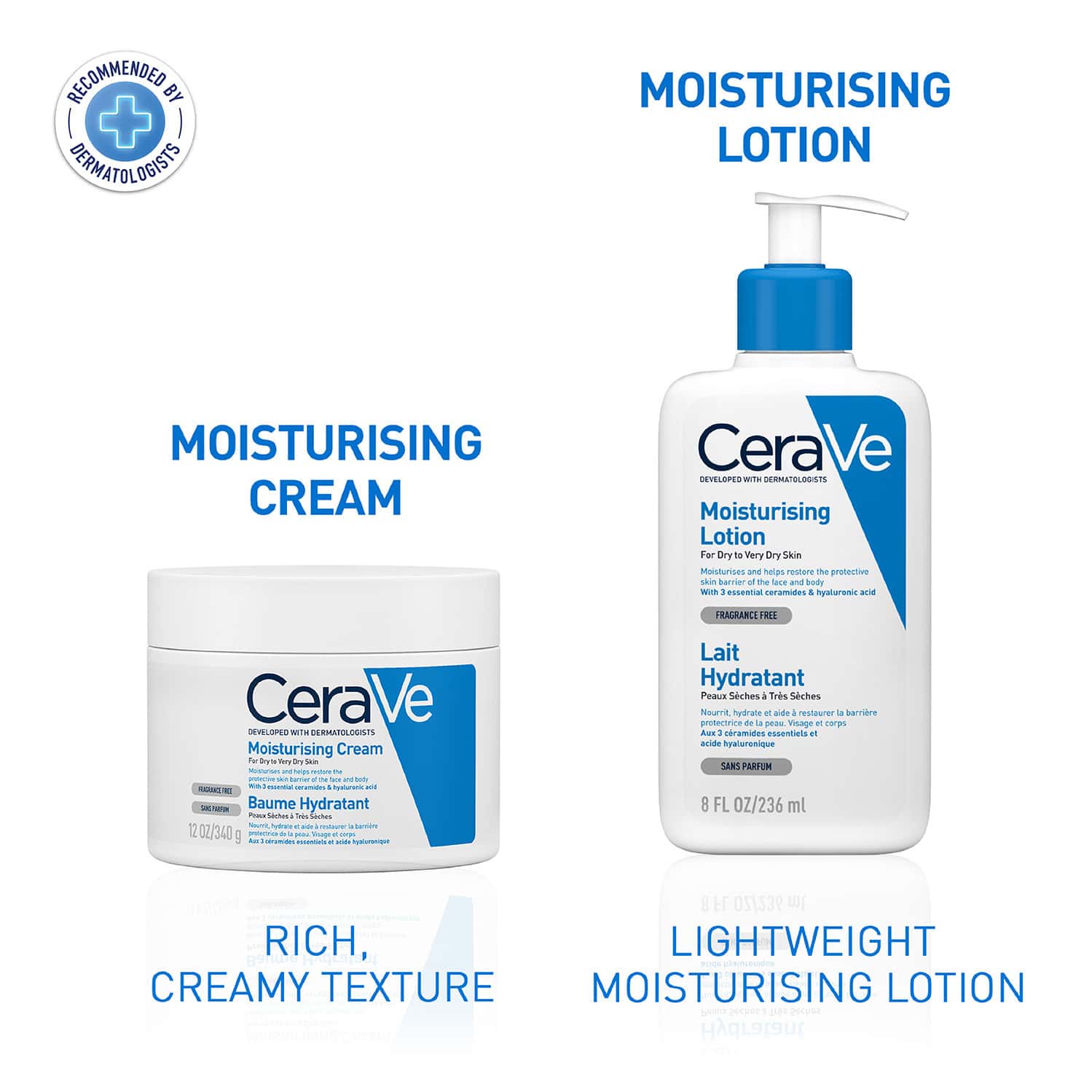 Buy CERAVE MOISTURIZING CREAM FOR DRY TO VERY DRY SKIN - 340GM Online ...