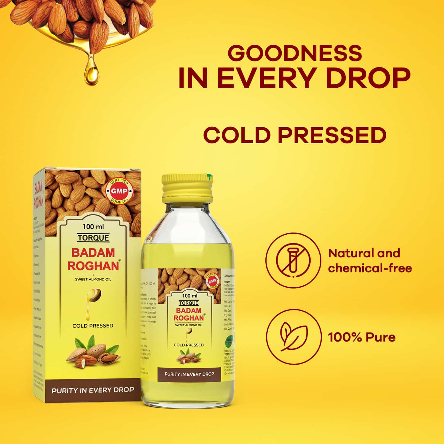 Buy BADAM ROGHAN 100ML PACK OF 1 Online & Get Upto 60% OFF at PharmEasy