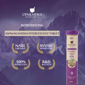 Buy UPAKARMA AYURVEDA ASHWAGANDHA 500MG 20 PREMIUM QUALITY EFFERVESCENT ...