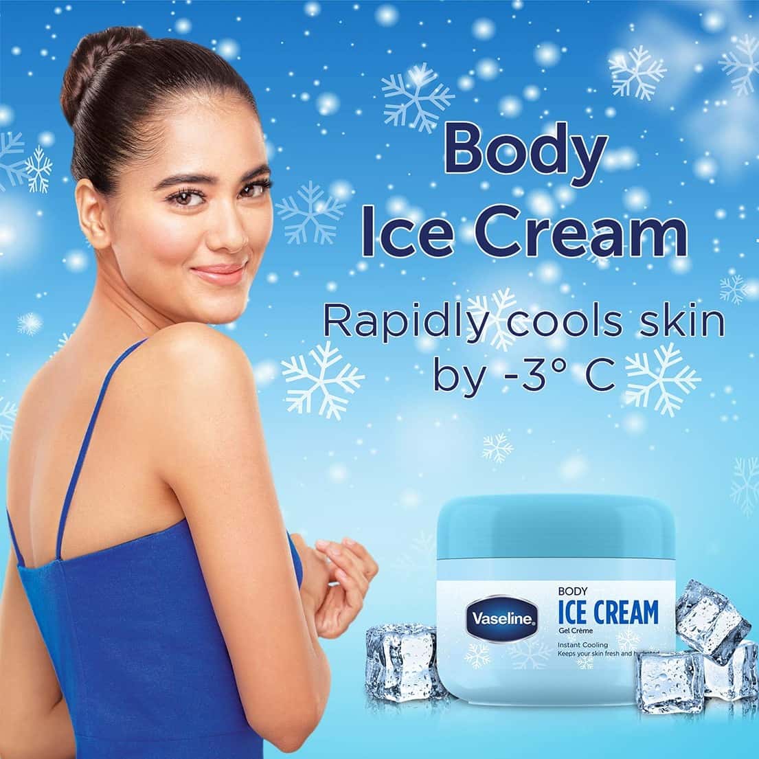 Buy VASELINE BODY ICE CREAM GEL JAR OF 165 G Online & Get Upto 60% OFF ...