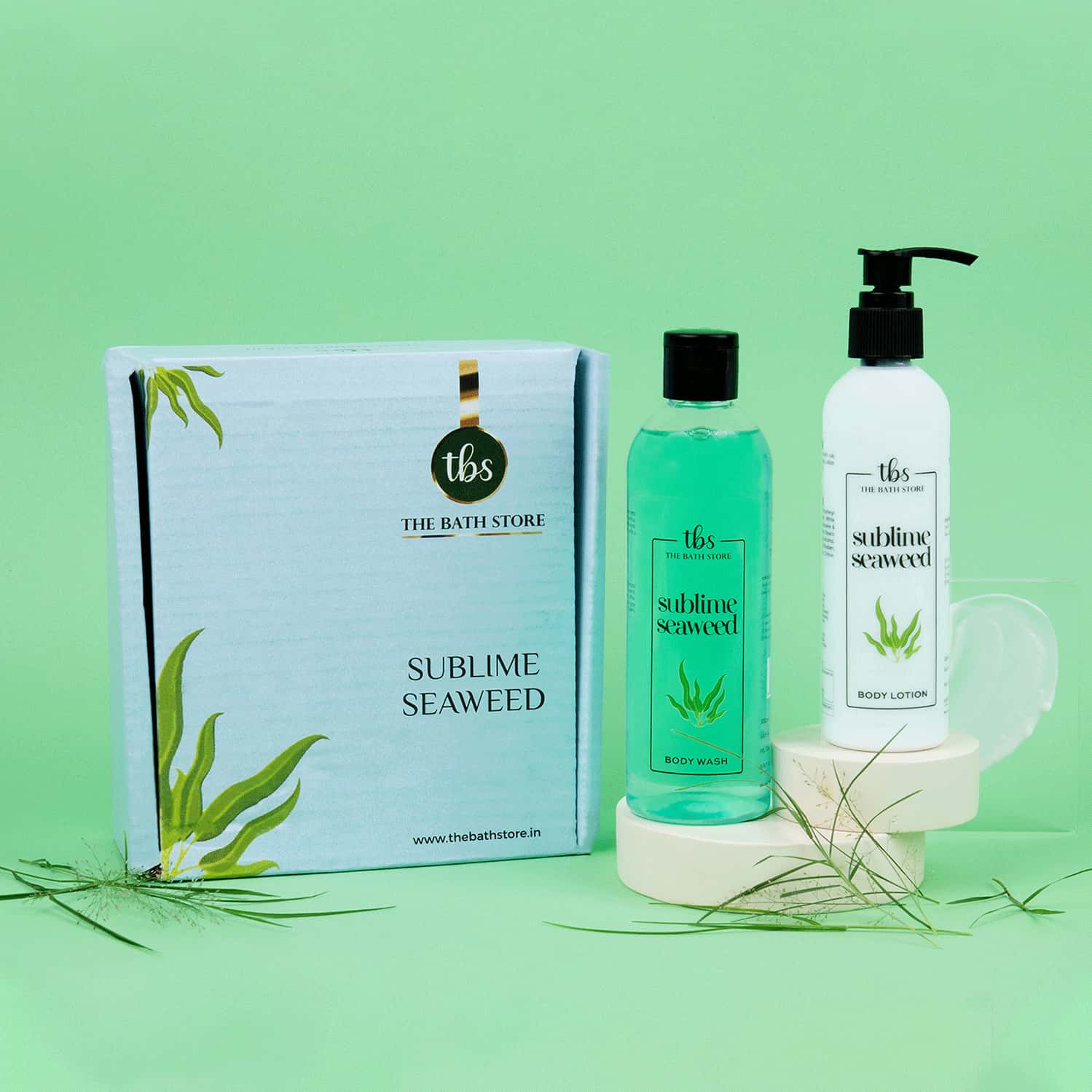 Buy THE BATH STORE SUBLIME SEAWEED COMBO (BODY WASH 300ML + BODY LOTION ...