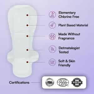 Buy FLAWSOME 100% ORGANIC SANITARY PADS | HIGH ABSORPTION | SIZE XXL ...