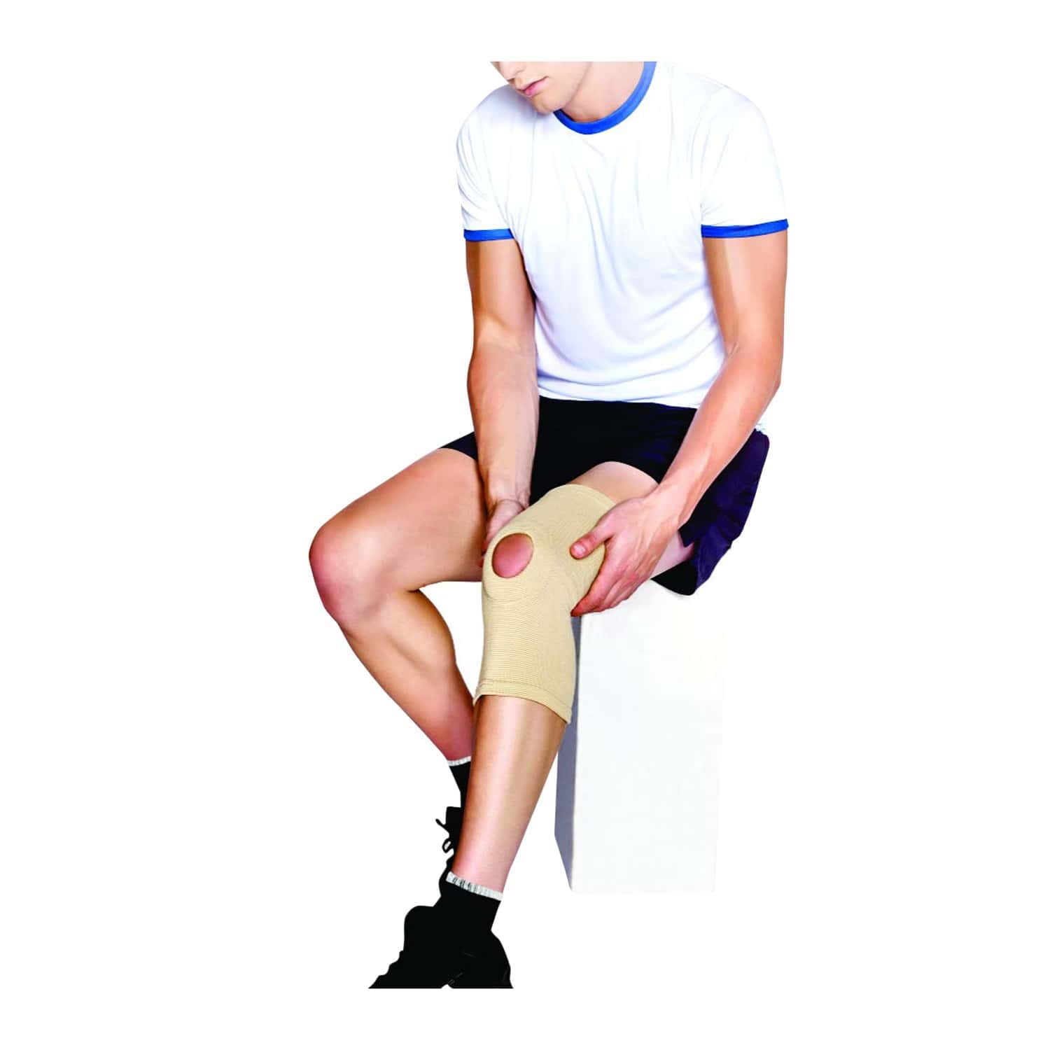 Buy VISSCO CORE KNEE CAP WITH OPEN PATELLA LARGE Online & Get Upto 60% ...