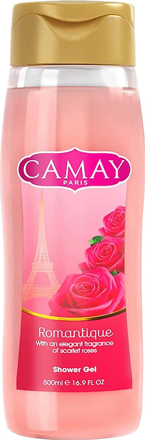 Buy CAMAY PARIS ROMANTIQUE ROSE SHOWER GEL WITH NATURAL OILS, LONG ...