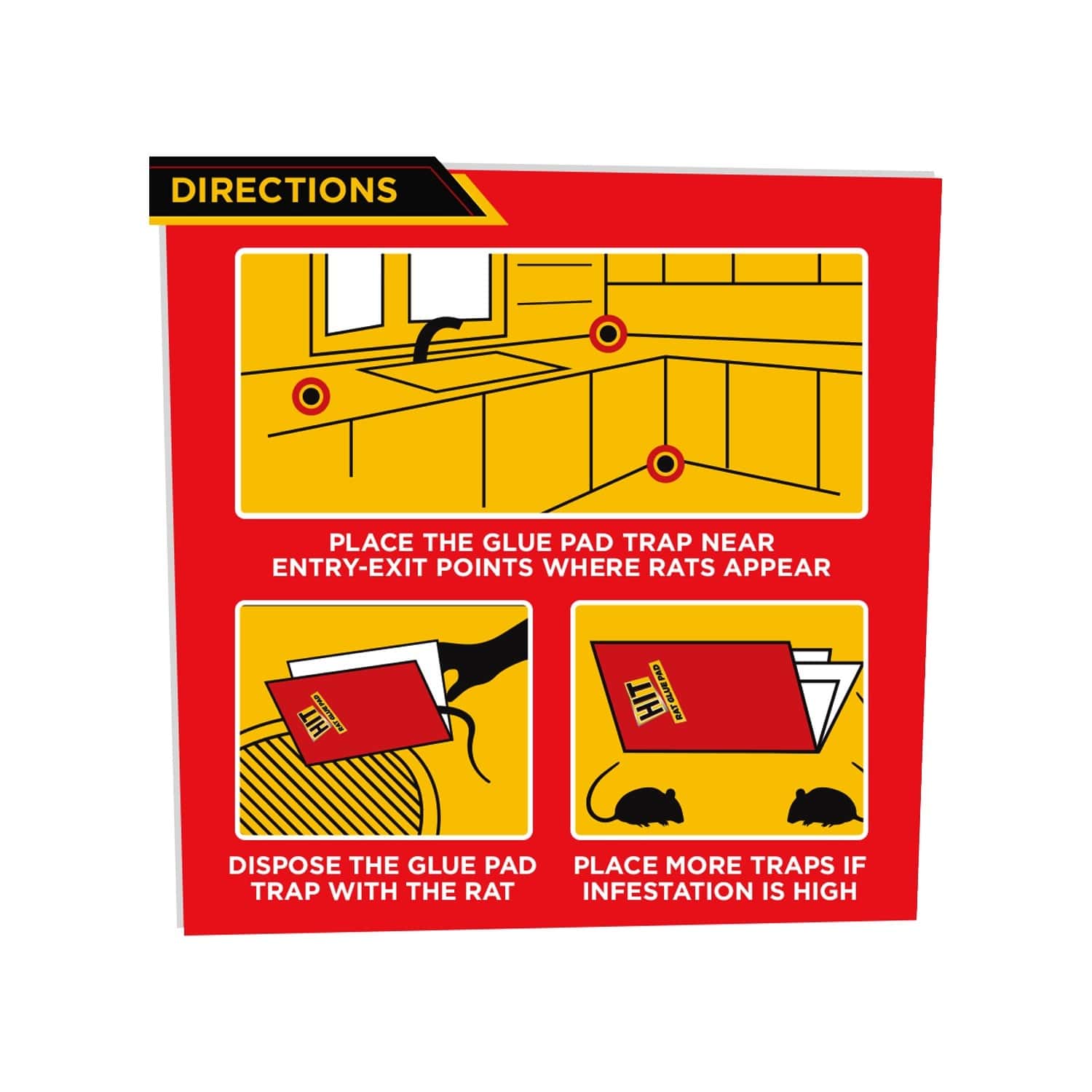 Buy Godrej Hit Rat Glue Pad - Jumbo Pack Of 3 Online & Get Upto 60% OFF ...