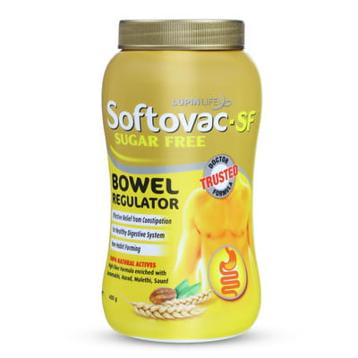 Buy SOFTOVAC SF CONSTIPATION POWDER BOTTLE OF 250 G Online & Get Upto ...