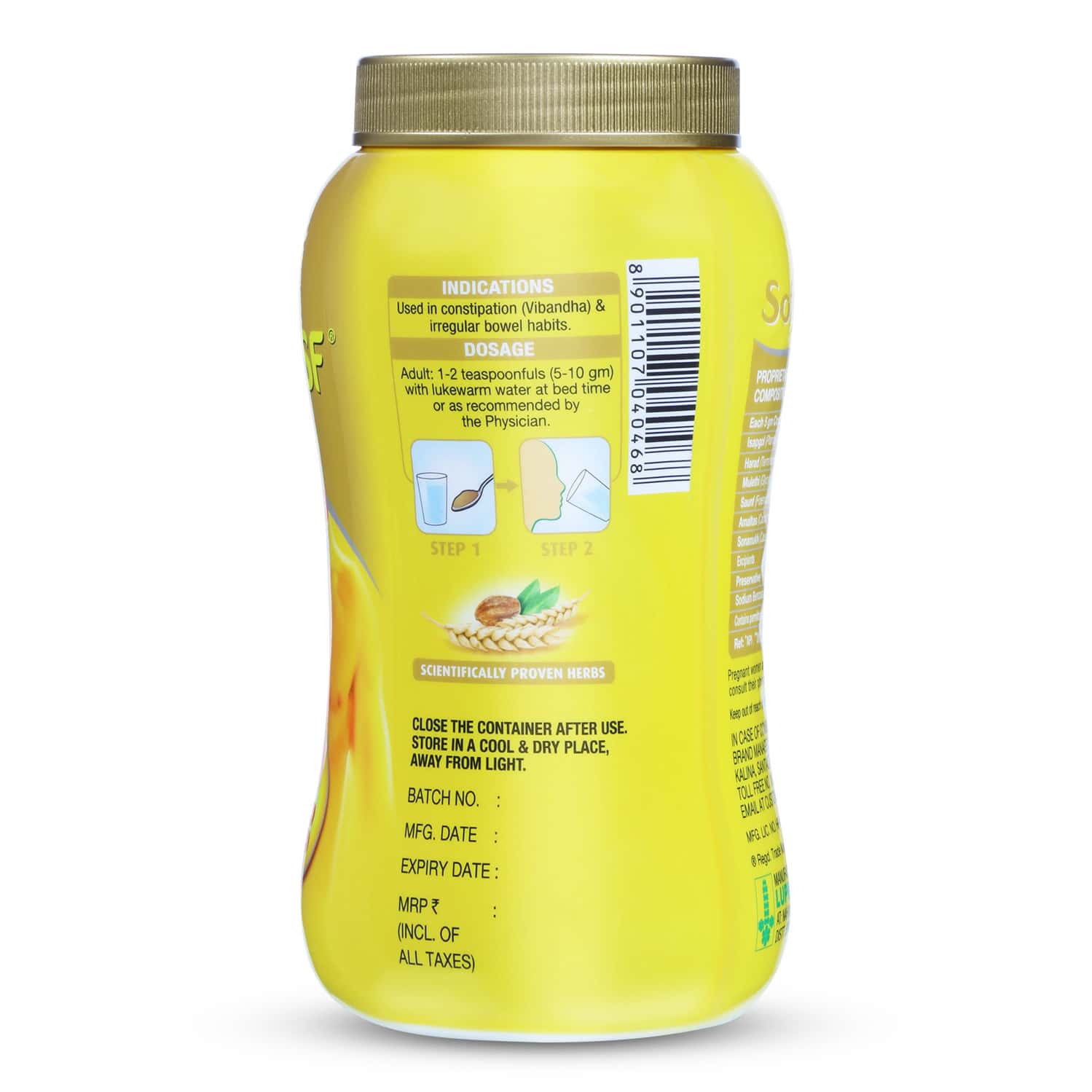 Buy SOFTOVAC SF CONSTIPATION POWDER BOTTLE OF 450 G Online & Get Upto ...