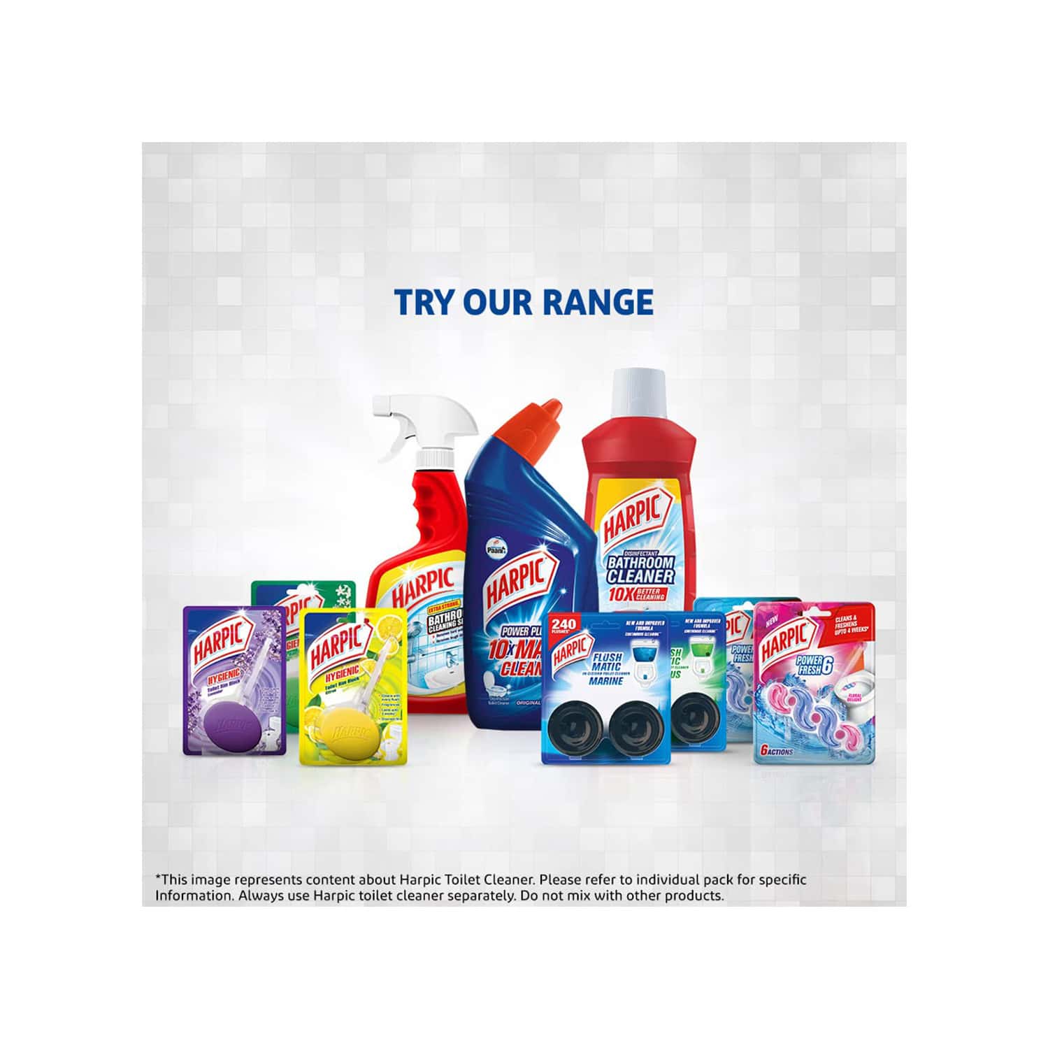 Buy HARPIC DISINFECTANT BATHROOM CLEANER LIQUID, LEMON - 1 L Online ...