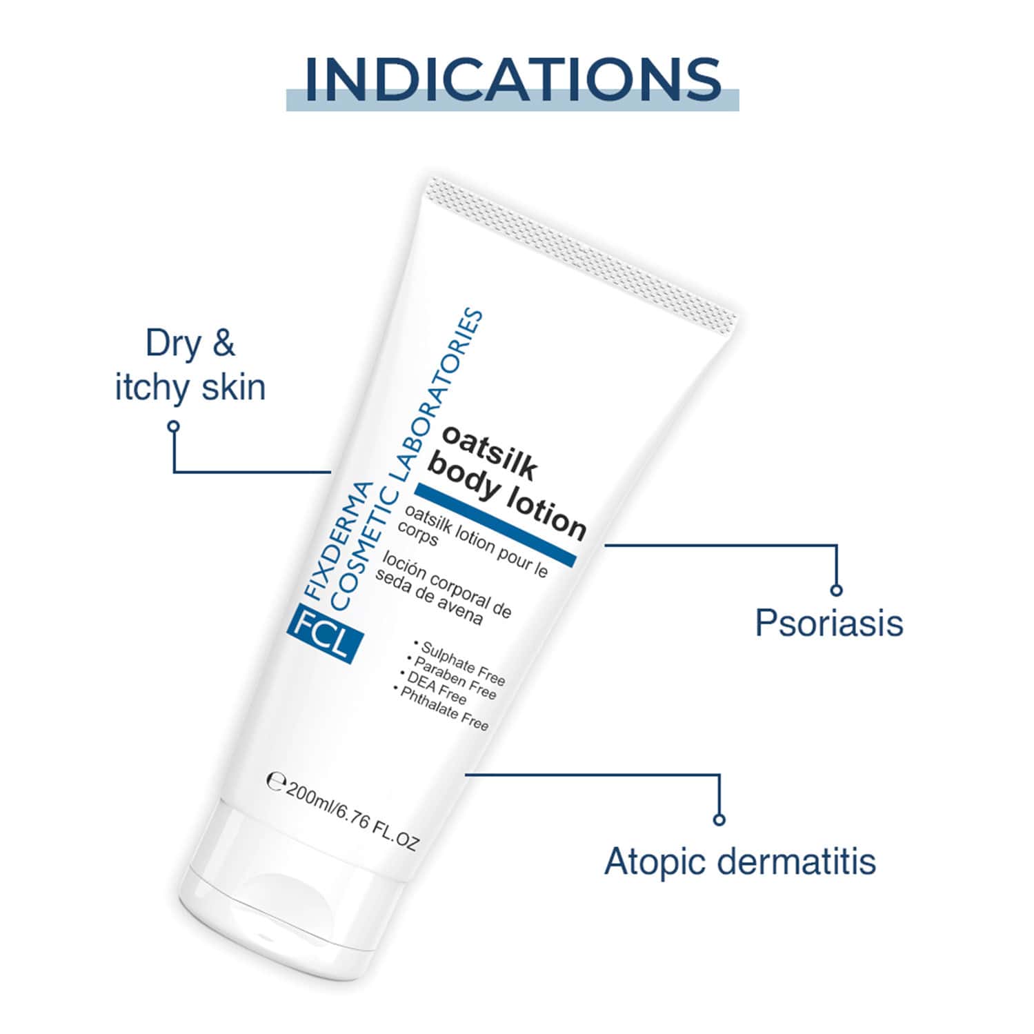 Buy FCL OAT SILK BODY LOTION FOR BINDING MOISTURE TO THE SKIN'S CELLS ...