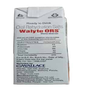 Buy WALYTE ORS ORANGE FLAVOUR TETRAPACK OF 200 ML Online & Get Upto 60% ...