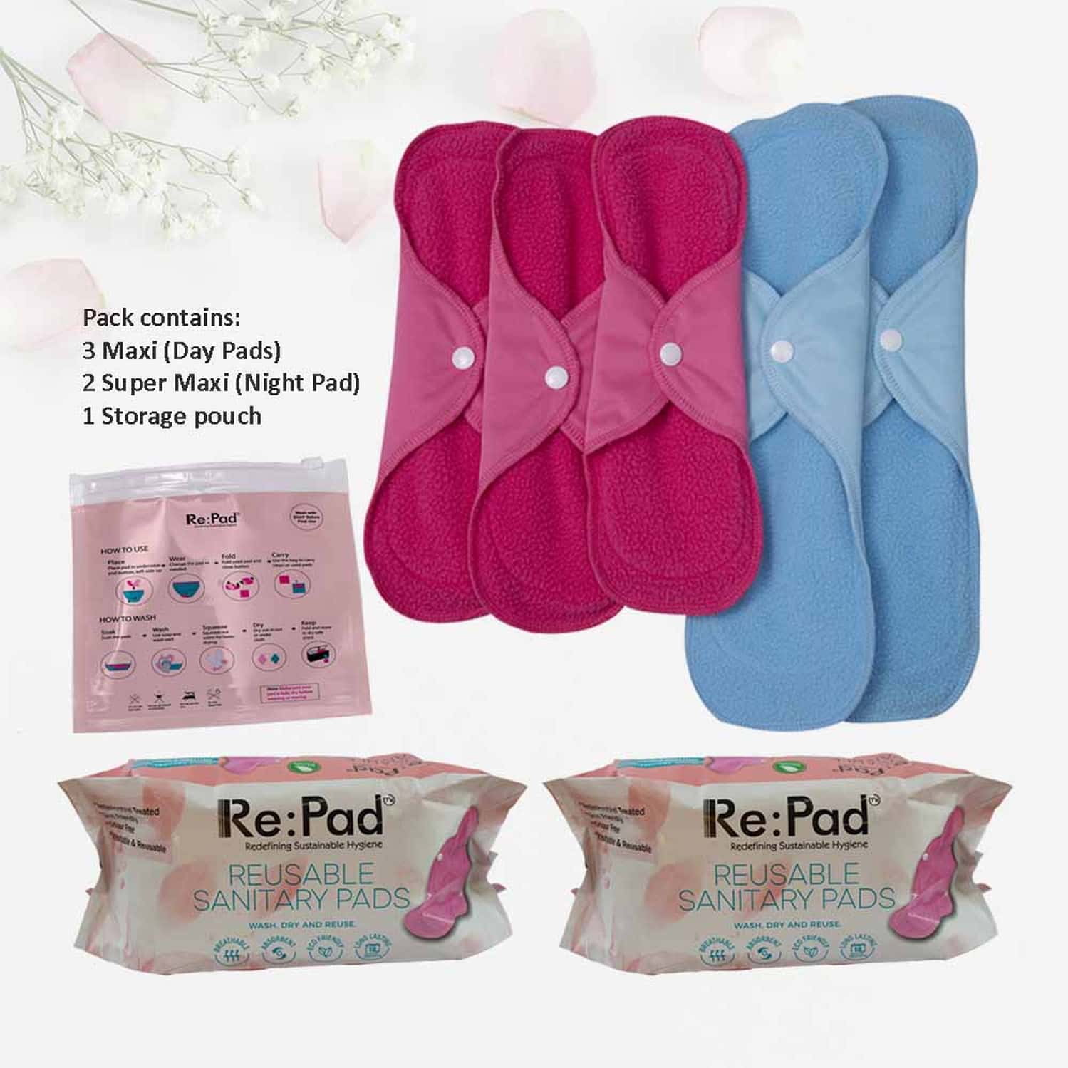 Buy 3 MAXI & 2 SUPER MAXI PADS Online & Get Upto 60% OFF at PharmEasy