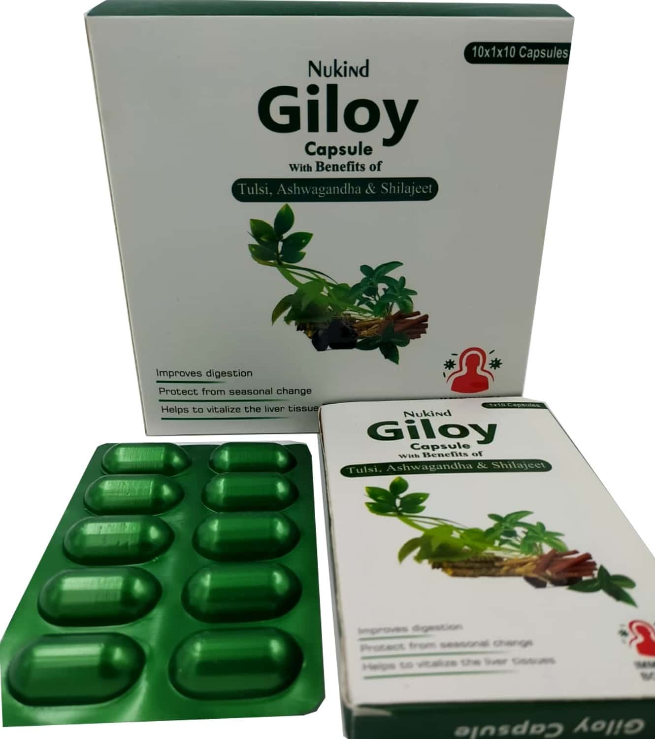 Buy NUKIND GILOY IMMUNITY BOOSTER CAPSULE 10 Online & Get Upto 60% OFF ...