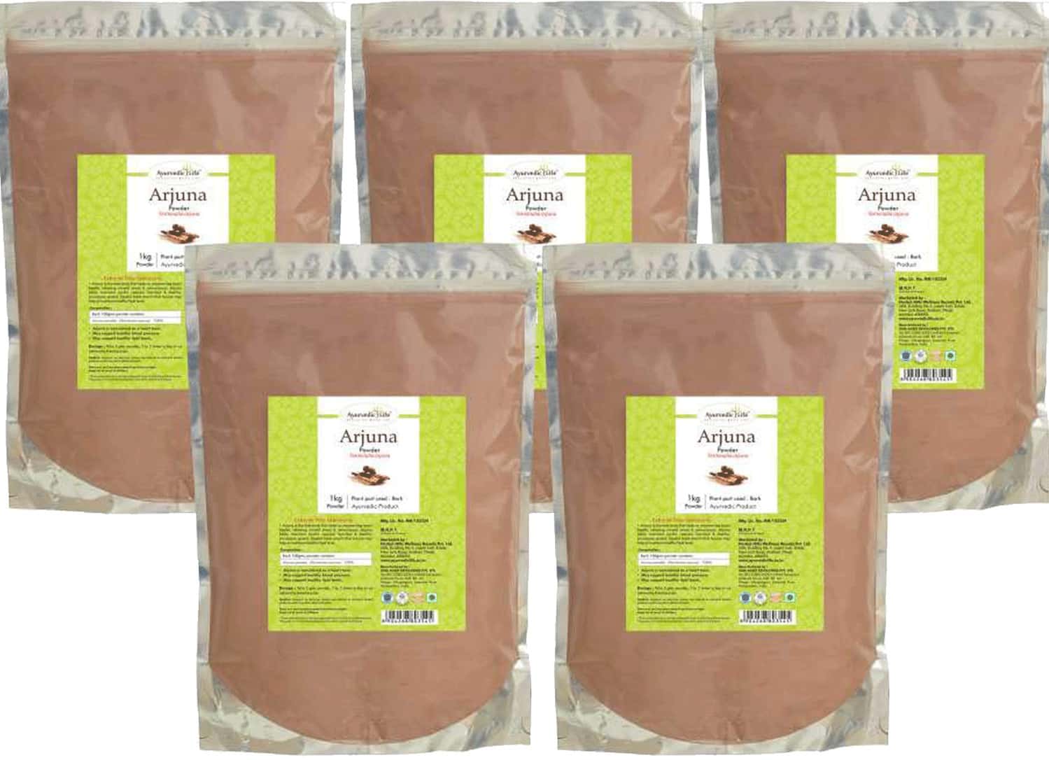 Buy NATURZ AYURVEDA ARJUNA POWDER - 1 KG VALUE PACK OF 4 Online & Get ...