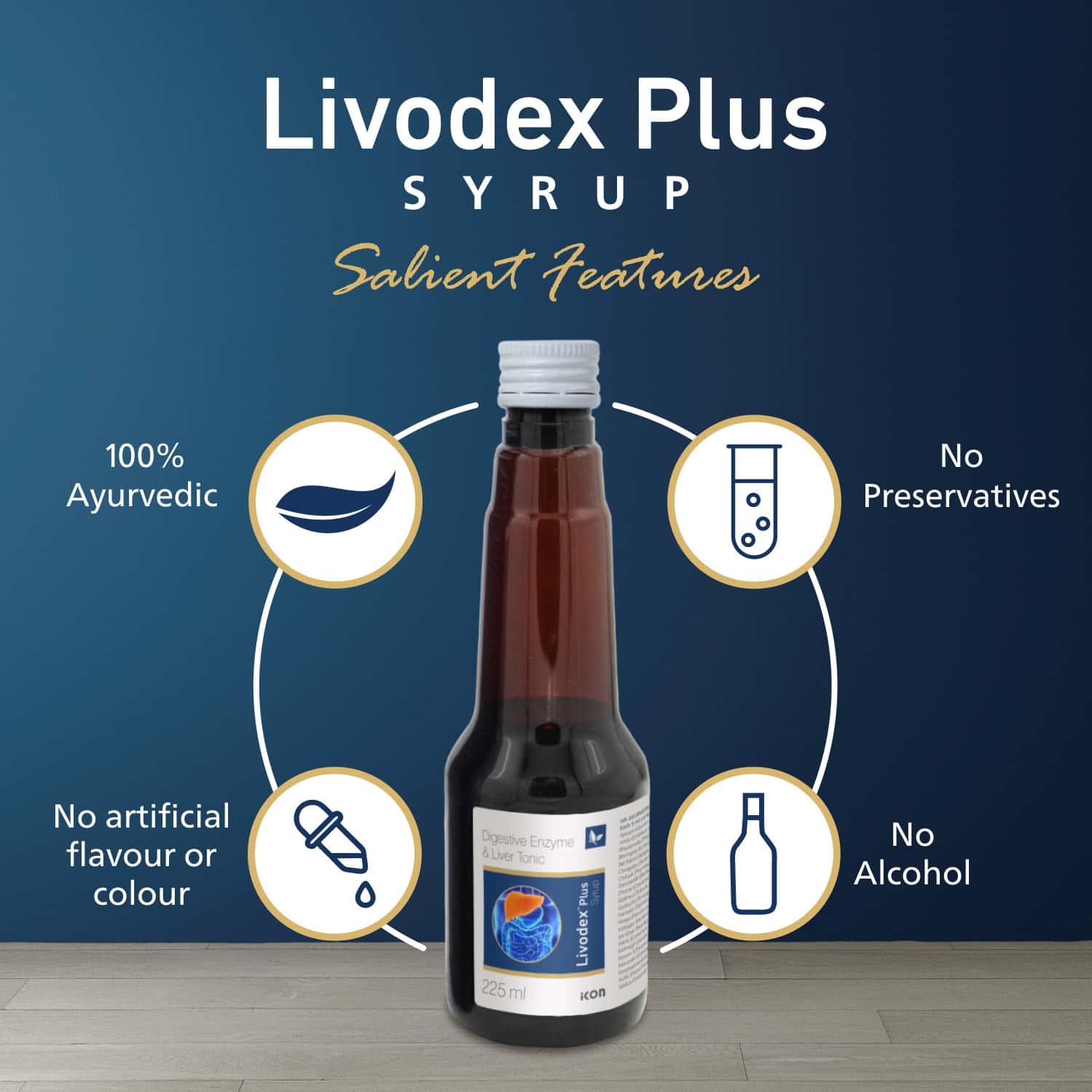 Buy LIVODEX PLUS SYRUP 225 ML | LIVER HEALTH SUPPLEMENT | DETOX LIVER ...