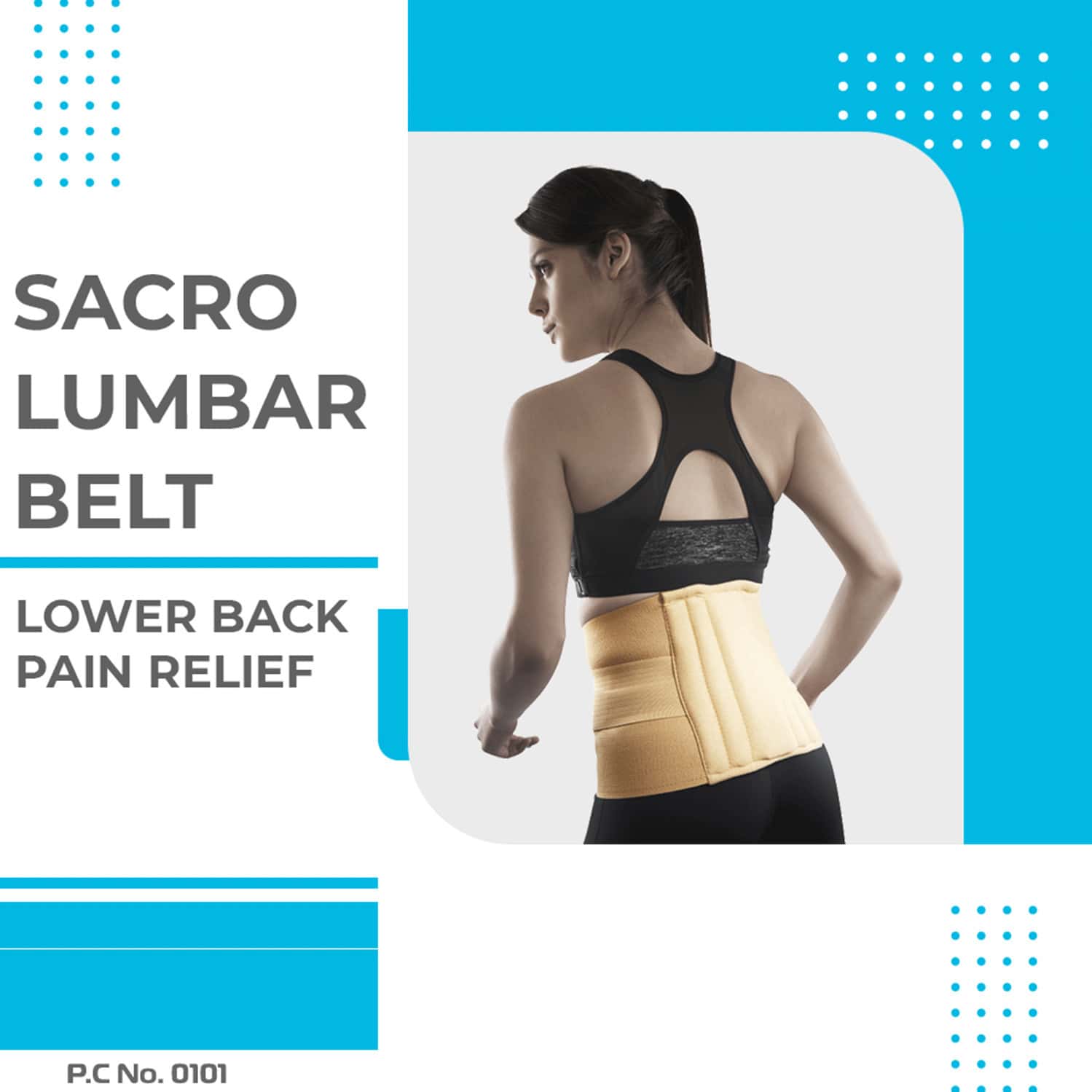 Buy VISSCO SACRO LUMBAR BELT | BACK SUPPORT FOR THE SPINE|PAIN SOLUTION ...