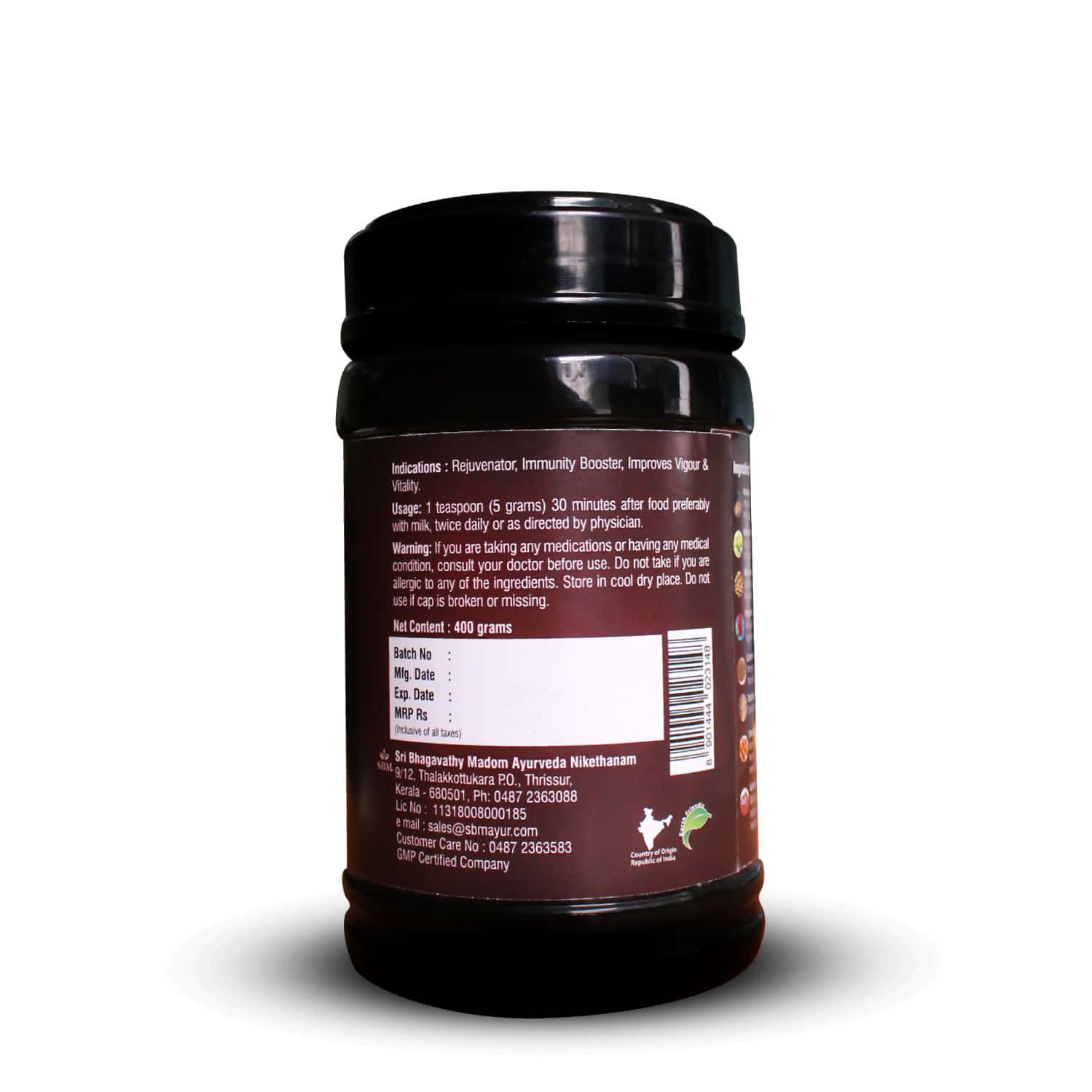 Buy SBM AYUR DATES POTENT TONIC JAM FOR MEN 400G Online & Get Upto 60% ...