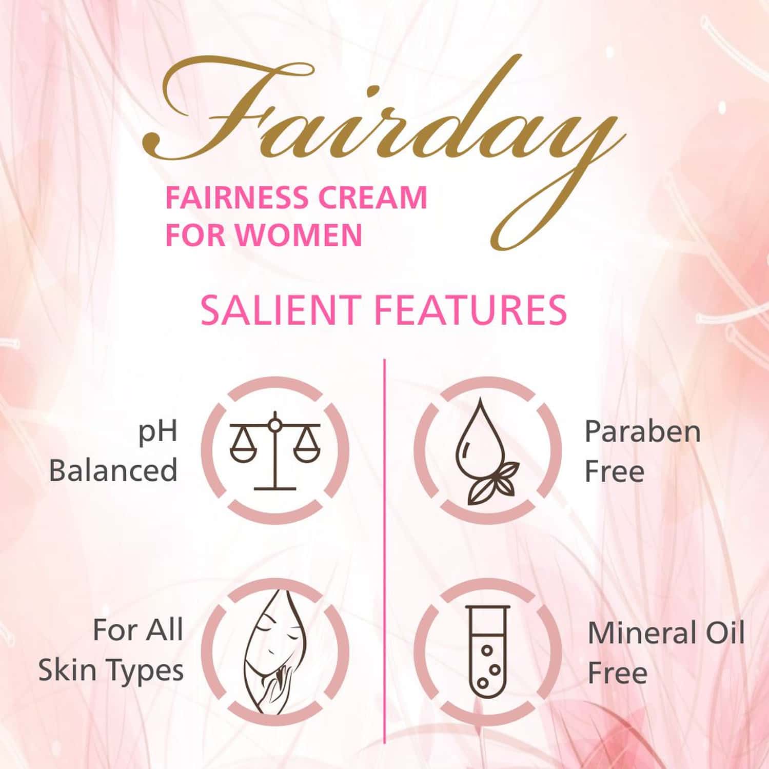 Buy FAIRDAY FAIRNESS CREAM FOR WOMEN 50 GM | WITH MULBERRY | REDUCES ...